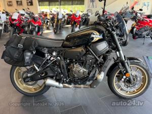 Black Yamaha XSR 700 2024 in Tallinn, with an engine capacity of 0.69 L and mileage of 5 thousand km for 6790 €, photo 3 on AUTOMOTO.COM.LV