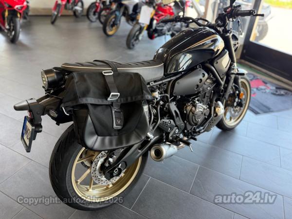 Black Yamaha XSR 700 2024 in Tallinn, with an engine capacity of 0.69 L and mileage of 5 thousand km for 6790 €, photo 3 on AUTOMOTO.COM.LV