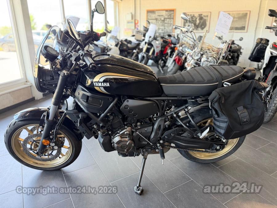 Black Yamaha XSR 700 2024 in Tallinn, with an engine capacity of 0.69 L and mileage of 5 thousand km for 6790 €, photo 13 on AUTOMOTO.COM.LV