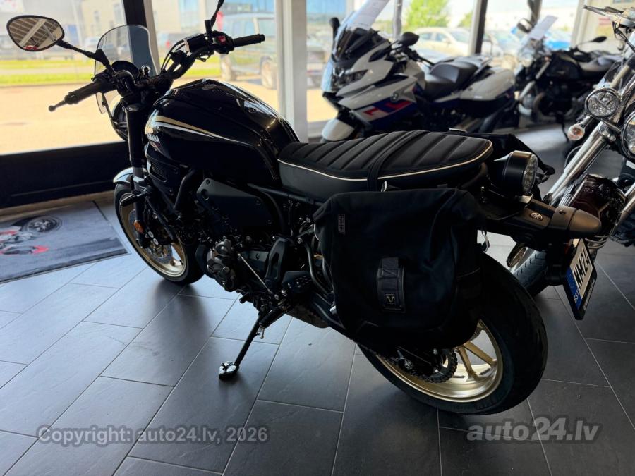Black Yamaha XSR 700 2024 in Tallinn, with an engine capacity of 0.69 L and mileage of 5 thousand km for 6790 €, photo 14 on AUTOMOTO.COM.LV