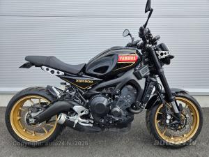 Melns Yamaha XSR 900 2020 Tallina, ar dzinēja tilpumu 0.90 L un nobraukumu 29 tūkst. km par 5990 €, foto  vietnē AUTOMOTO.COM.LV