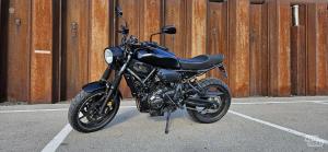 Black Yamaha XSR 2020 in Kaunas, with an engine capacity of 0.70 L and mileage of 18 thousand km for 5300 €, photo  on AUTOMOTO.COM.LV