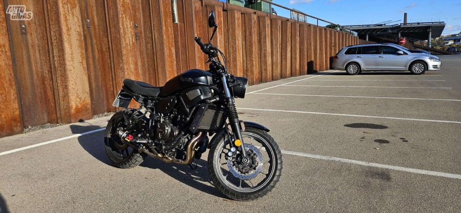 Black Yamaha XSR 2020 in Kaunas, with an engine capacity of 0.70 L and mileage of 18 thousand km for 5300 €, photo 6 on AUTOMOTO.COM.LV