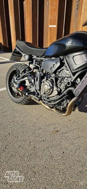 Black Yamaha XSR 2020 in Kaunas, with an engine capacity of 0.70 L and mileage of 18 thousand km for 5300 €, photo 7 on AUTOMOTO.COM.LV