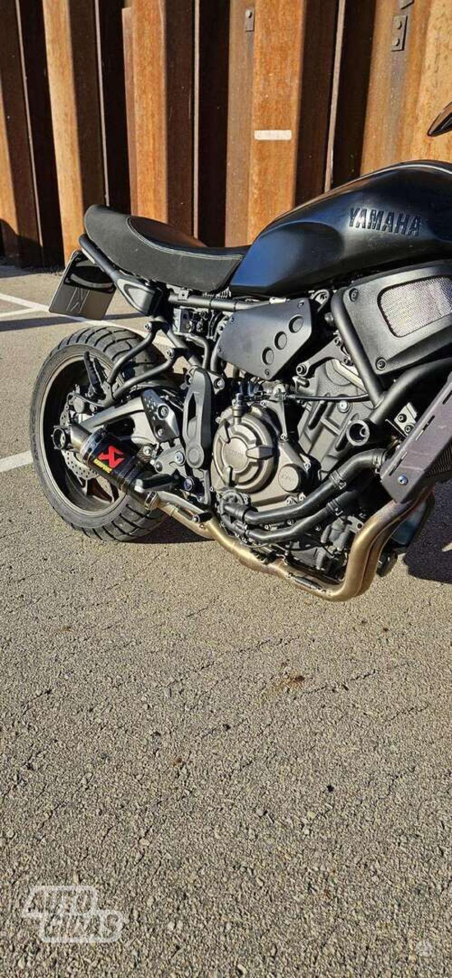 Black Yamaha XSR 2020 in Kaunas, with an engine capacity of 0.70 L and mileage of 18 thousand km for 5300 €, photo 7 on AUTOMOTO.COM.LV