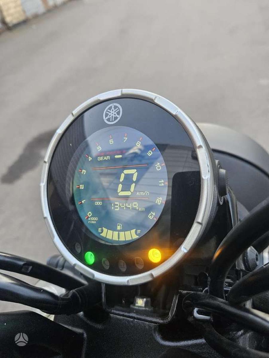 Melns Yamaha XSR 2021 Viļņa, ar dzinēja tilpumu 0.13 L un nobraukumu 14 tūkst. km par 3900 €, foto 10 vietnē AUTOMOTO.COM.LV