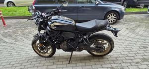 Black Yamaha XSR 2022 in Vilnius, with an engine capacity of 0.70 L and mileage of 15 thousand km for 2950 €, photo 4 on AUTOMOTO.COM.LV