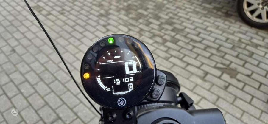 Black Yamaha XSR 2022 in Vilnius, with an engine capacity of 0.70 L and mileage of 15 thousand km for 2950 €, photo 11 on AUTOMOTO.COM.LV