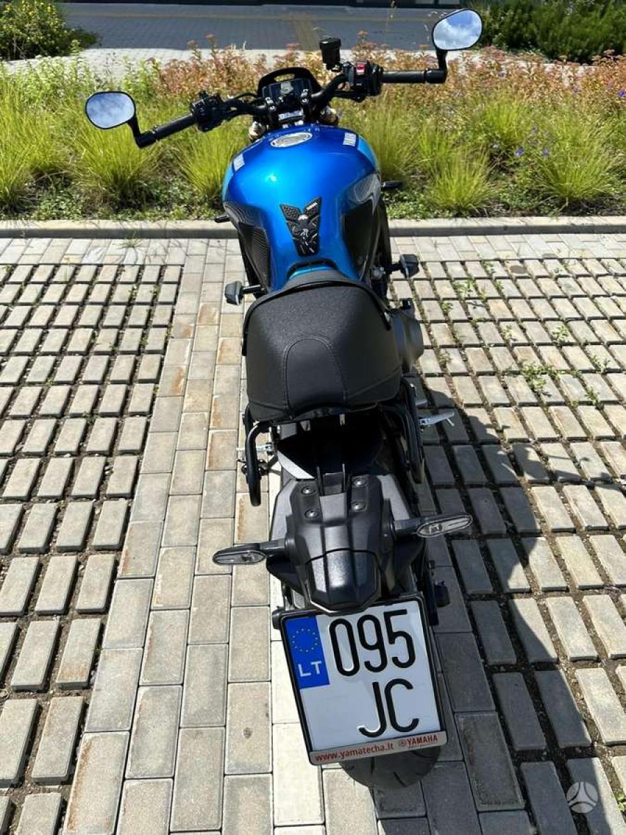 Zils Yamaha XSR 2023 Viļņa, ar dzinēja tilpumu 0.89 L un nobraukumu 10 tūkst. km par 8700 €, foto 7 vietnē AUTOMOTO.COM.LV