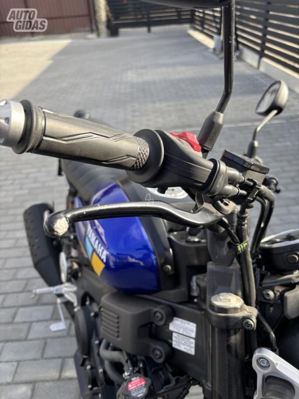 Blue Yamaha XSR 2025 in Kaunas, with an engine capacity of 0.13 L and mileage of 1 thousand km for 4050 €, photo 8 on AUTOMOTO.COM.LV