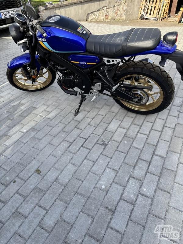 Blue Yamaha XSR 2025 in Kaunas, with an engine capacity of 0.13 L and mileage of 1 thousand km for 4050 €, photo 9 on AUTOMOTO.COM.LV