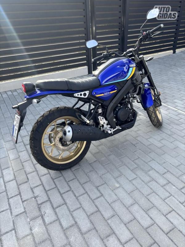 Blue Yamaha XSR 2025 in Kaunas, with an engine capacity of 0.13 L and mileage of 1 thousand km for 4050 €, photo 10 on AUTOMOTO.COM.LV