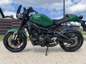Green Yamaha XSR 2017 in Vilnius, with an engine capacity of 0.90 L and mileage of 40 thousand km for 5800 €, photo 4 on AUTOMOTO.COM.LV