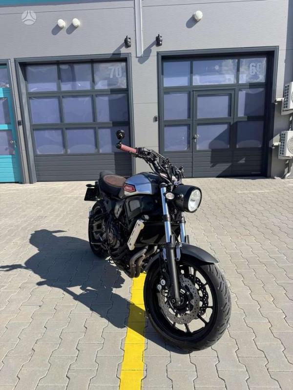 Grey Yamaha XSR 2018 in Kaunas, with an engine capacity of 0.70 L and mileage of 22 thousand km for 4000 €, photo 4 on AUTOMOTO.COM.LV
