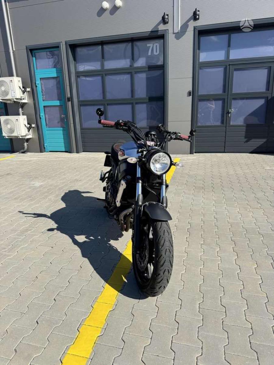 Grey Yamaha XSR 2018 in Kaunas, with an engine capacity of 0.70 L and mileage of 22 thousand km for 4000 €, photo 5 on AUTOMOTO.COM.LV