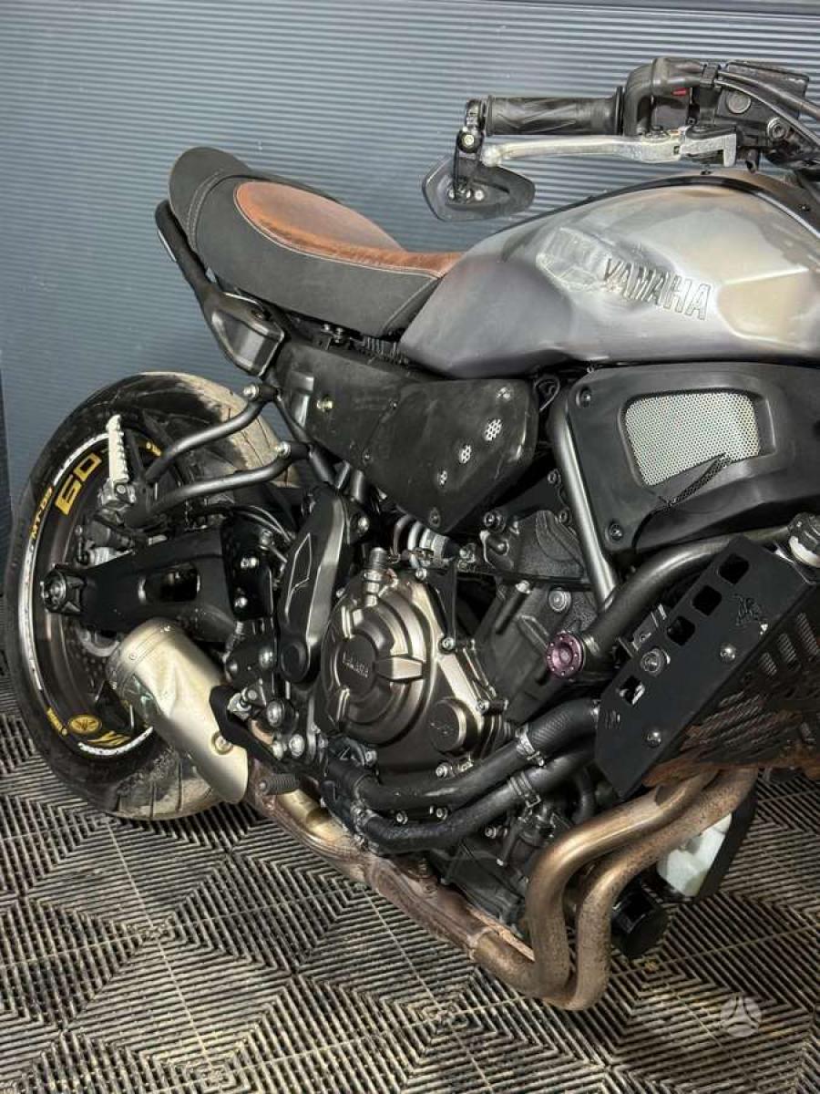 Yamaha XSR 2016 in Taurage, with an engine capacity of 0.70 L and mileage of 50 thousand km for 3030 €, photo 4 on AUTOMOTO.COM.LV