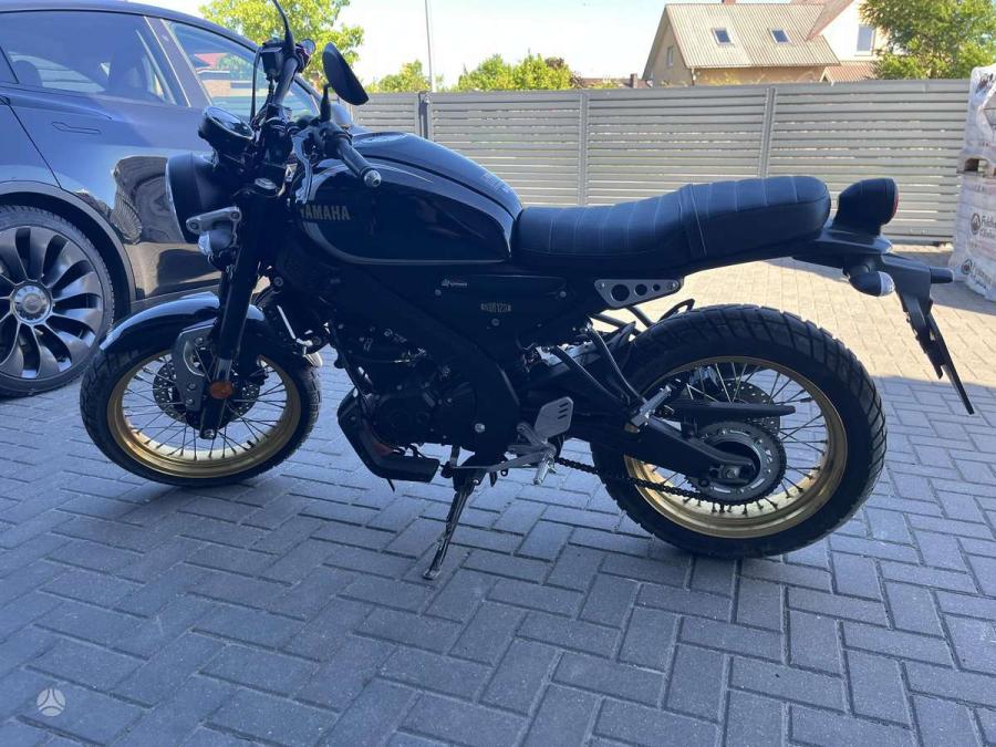 Yamaha XSR 2023 in Klaipeda, with an engine capacity of 0.13 L and mileage of 5 thousand km for 3800 €, photo 1 on AUTOMOTO.COM.LV