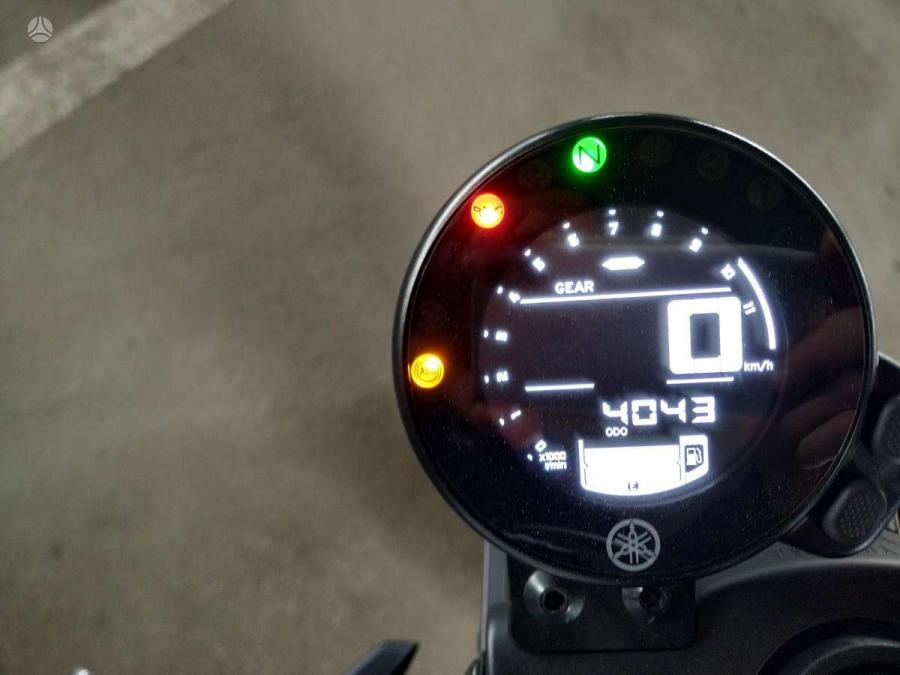 Balts Yamaha XSR 2022 Viļņa, ar dzinēja tilpumu 0.70 L un nobraukumu 4 tūkst. km par 5550 €, foto 4 vietnē AUTOMOTO.COM.LV