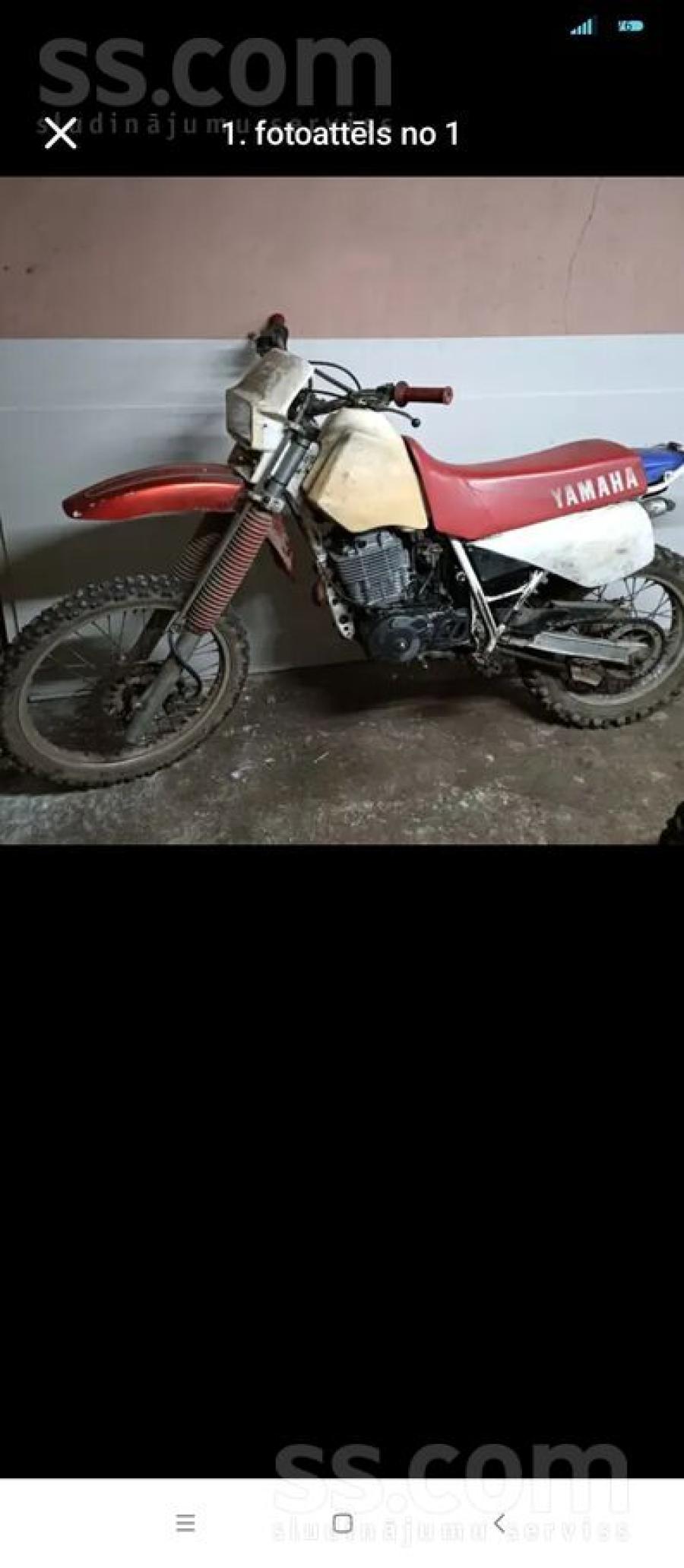 Yamaha XT 600 1990 Rīga, ar dzinēja tilpumu 0.60 L un nobraukumu 0 tūkst. km par 500 €, foto 1 vietnē AUTOMOTO.COM.LV