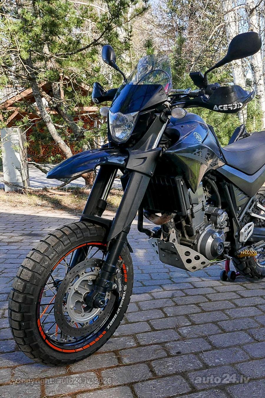 Black Yamaha Xt 660X 2008 in Tallinn, with an engine capacity of 0.66 L and mileage of 52 thousand km for 3990 €, photo 3 on AUTOMOTO.COM.LV