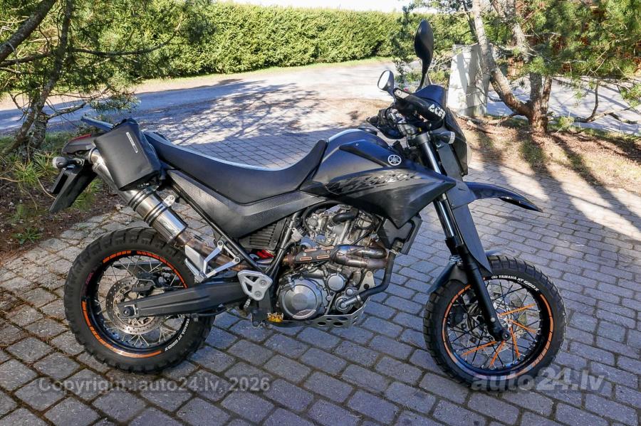 Black Yamaha Xt 660X 2008 in Tallinn, with an engine capacity of 0.66 L and mileage of 52 thousand km for 3990 €, photo 5 on AUTOMOTO.COM.LV