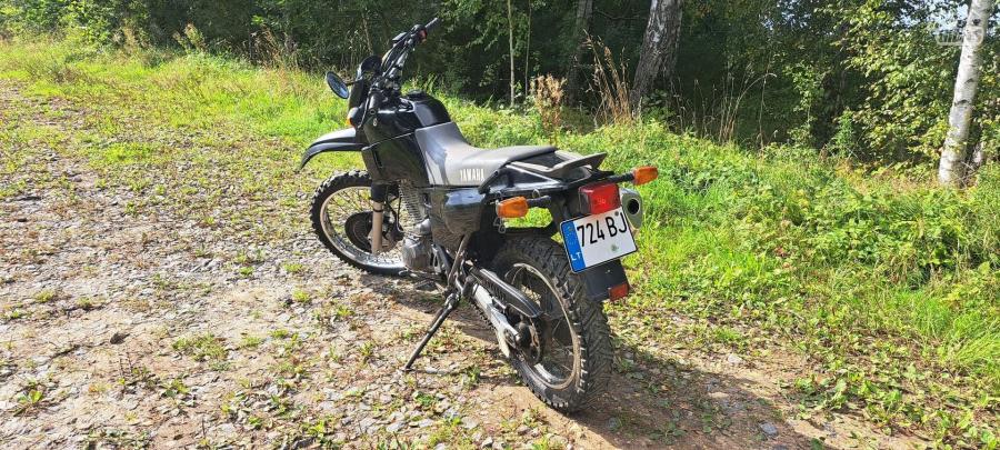 Черный Ямаха XT 1991 в Клайпеда, объемом двигателя 0.60 л и пробегом 66 тыс. км за 2000 €, фото 6 на AUTOMOTO.COM.LV