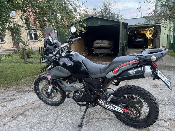Black Yamaha XT 2010 in Ukmerge, with an engine capacity of 0.66 L and mileage of 100 thousand km for 3800 €, photo 4 on AUTOMOTO.COM.LV