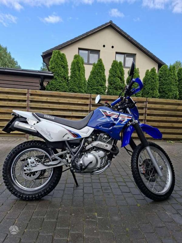 Blue Yamaha XT 1999 in Vilnius, with an engine capacity of 0.60 L and mileage of 18 thousand km for 2300 €, photo 1 on AUTOMOTO.COM.LV