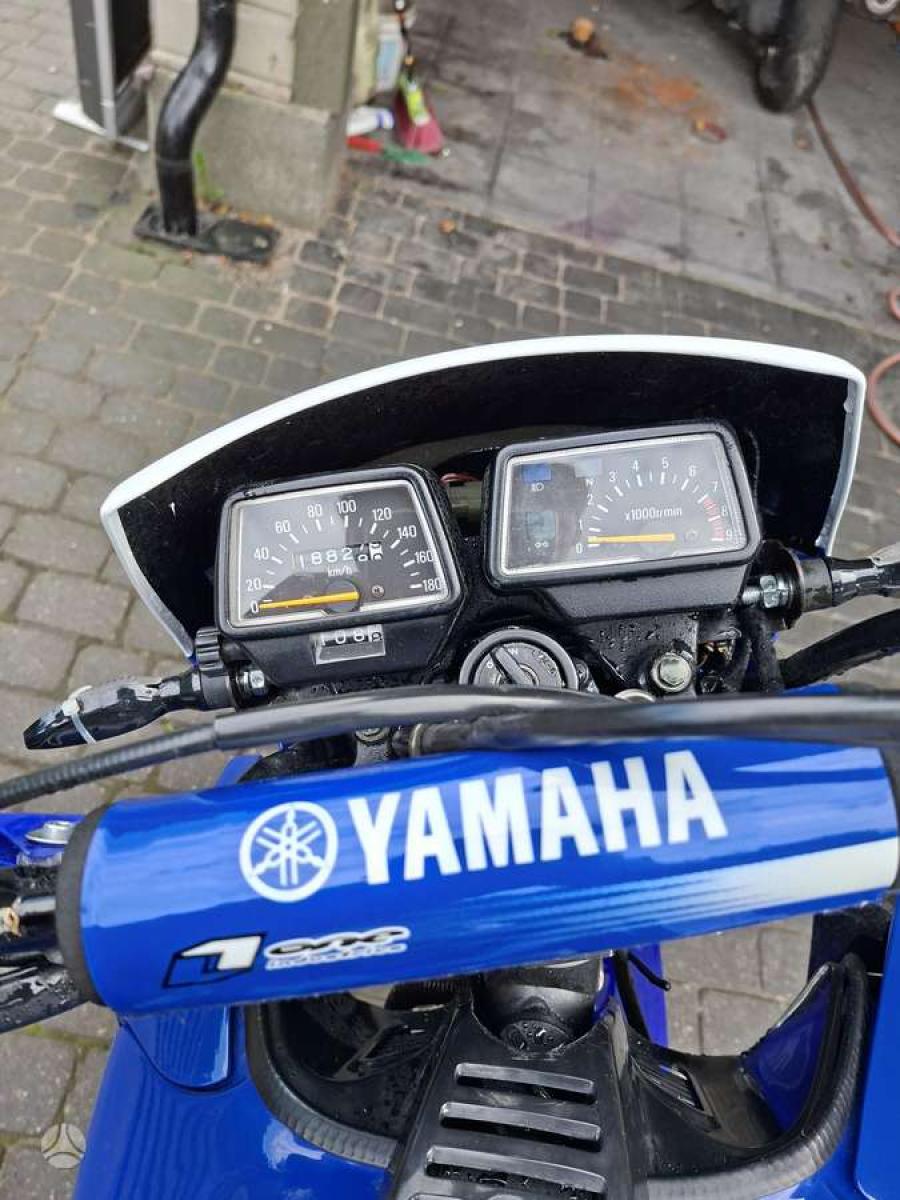 Blue Yamaha XT 1999 in Vilnius, with an engine capacity of 0.60 L and mileage of 18 thousand km for 2300 €, photo 8 on AUTOMOTO.COM.LV