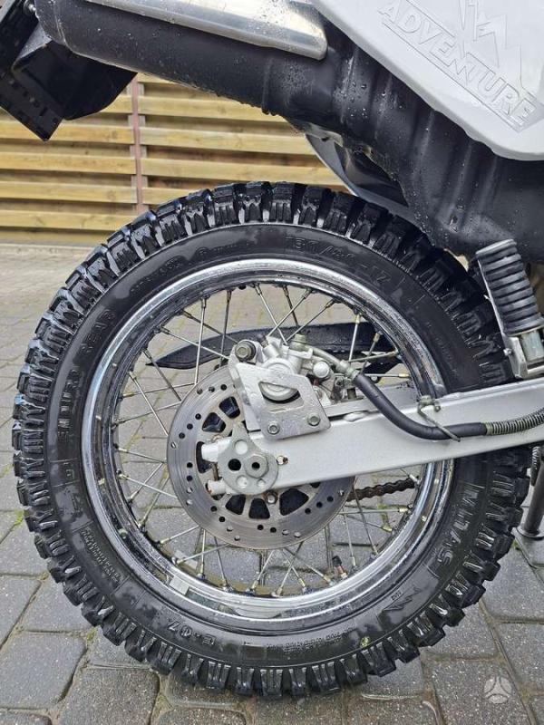 Blue Yamaha XT 1999 in Vilnius, with an engine capacity of 0.60 L and mileage of 18 thousand km for 2300 €, photo 11 on AUTOMOTO.COM.LV