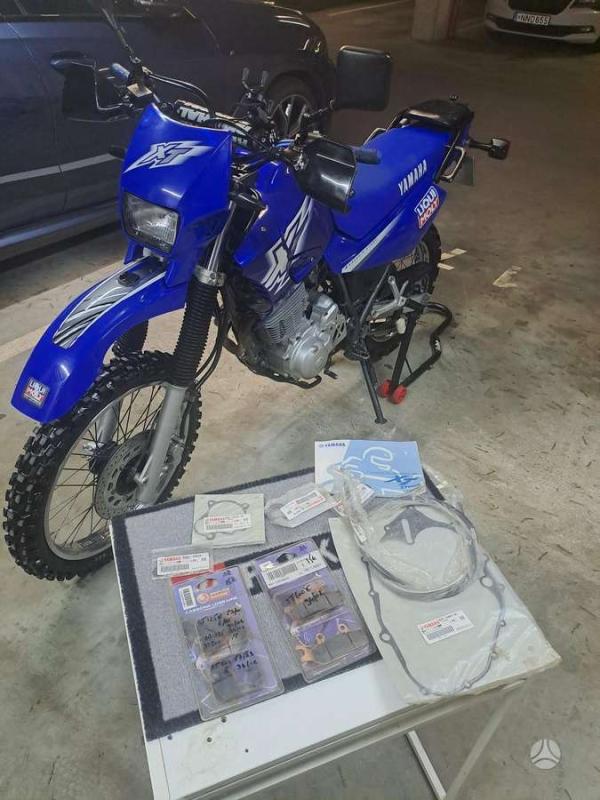 Blue Yamaha XT 2001 in Vilnius, with an engine capacity of 0.60 L and mileage of 51 thousand km for 3000 €, photo 5 on AUTOMOTO.COM.LV