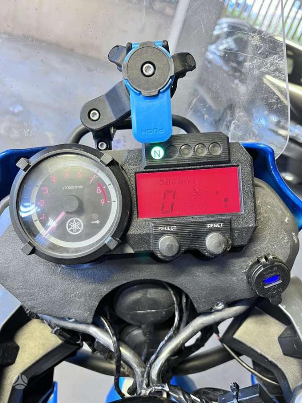 Blue Yamaha XT 2011 in Vilnius, with an engine capacity of 0.66 L and mileage of 58 thousand km for 3500 €, photo 6 on AUTOMOTO.COM.LV