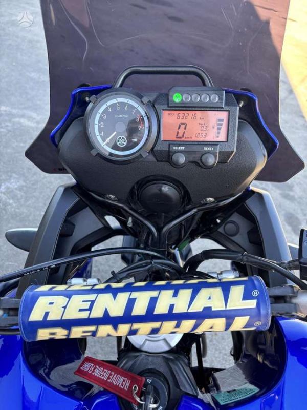 Blue Yamaha XT 2013 in Siauliai, with an engine capacity of 0.66 L and mileage of 63 thousand km for 4400 €, photo 9 on AUTOMOTO.COM.LV