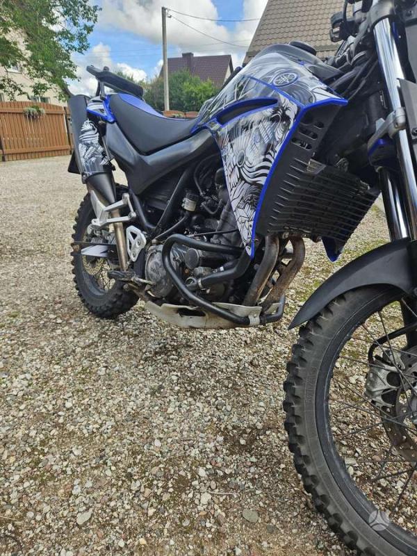 Blue Yamaha XT 2014 in Mazeikiai, with an engine capacity of 0.66 L and mileage of 75 thousand km for 3800 €, photo 3 on AUTOMOTO.COM.LV
