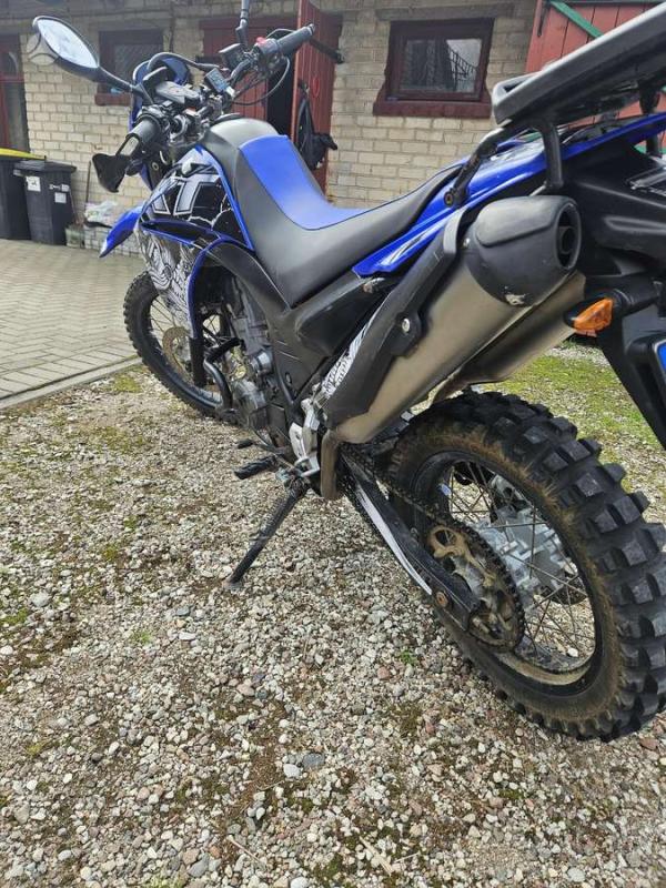 Blue Yamaha XT 2014 in Mazeikiai, with an engine capacity of 0.66 L and mileage of 75 thousand km for 3800 €, photo 7 on AUTOMOTO.COM.LV