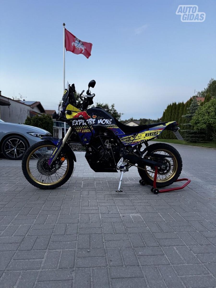 Blue Yamaha XT 2020 in Vilnius, with an engine capacity of 0.70 L and mileage of 26 thousand km for 9999 €, photo 5 on AUTOMOTO.COM.LV