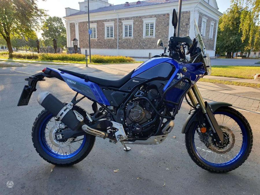 Blue Yamaha XT 2023 in Panevezys, with an engine capacity of 0.69 L and mileage of 23 thousand km for 8800 €, photo 2 on AUTOMOTO.COM.LV
