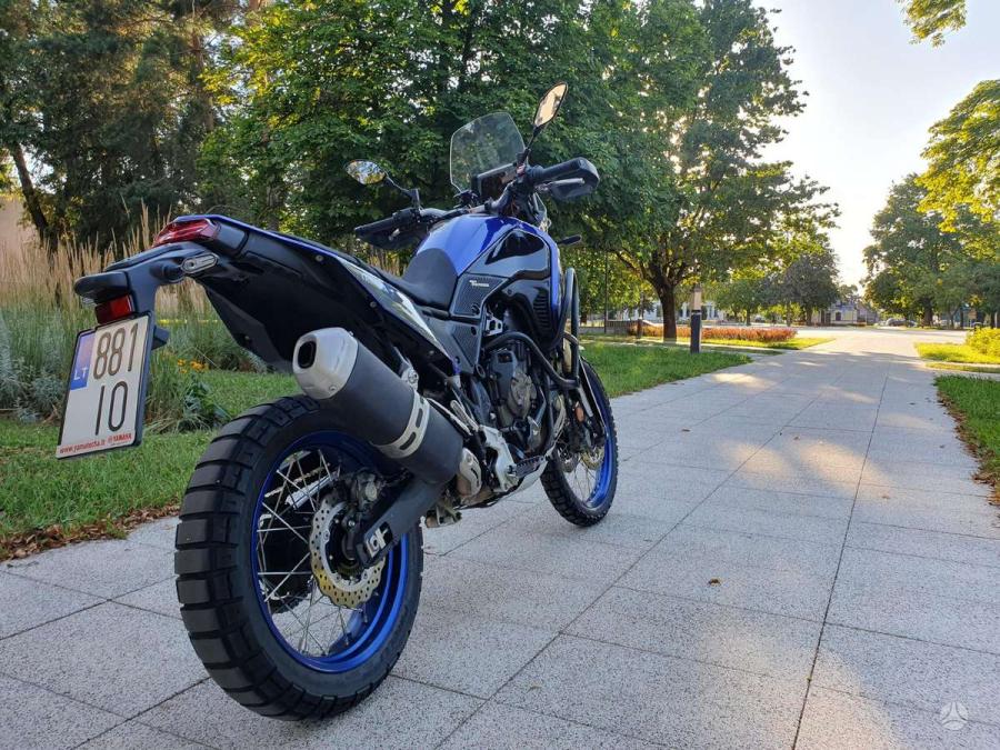 Blue Yamaha XT 2023 in Panevezys, with an engine capacity of 0.69 L and mileage of 23 thousand km for 8800 €, photo 6 on AUTOMOTO.COM.LV