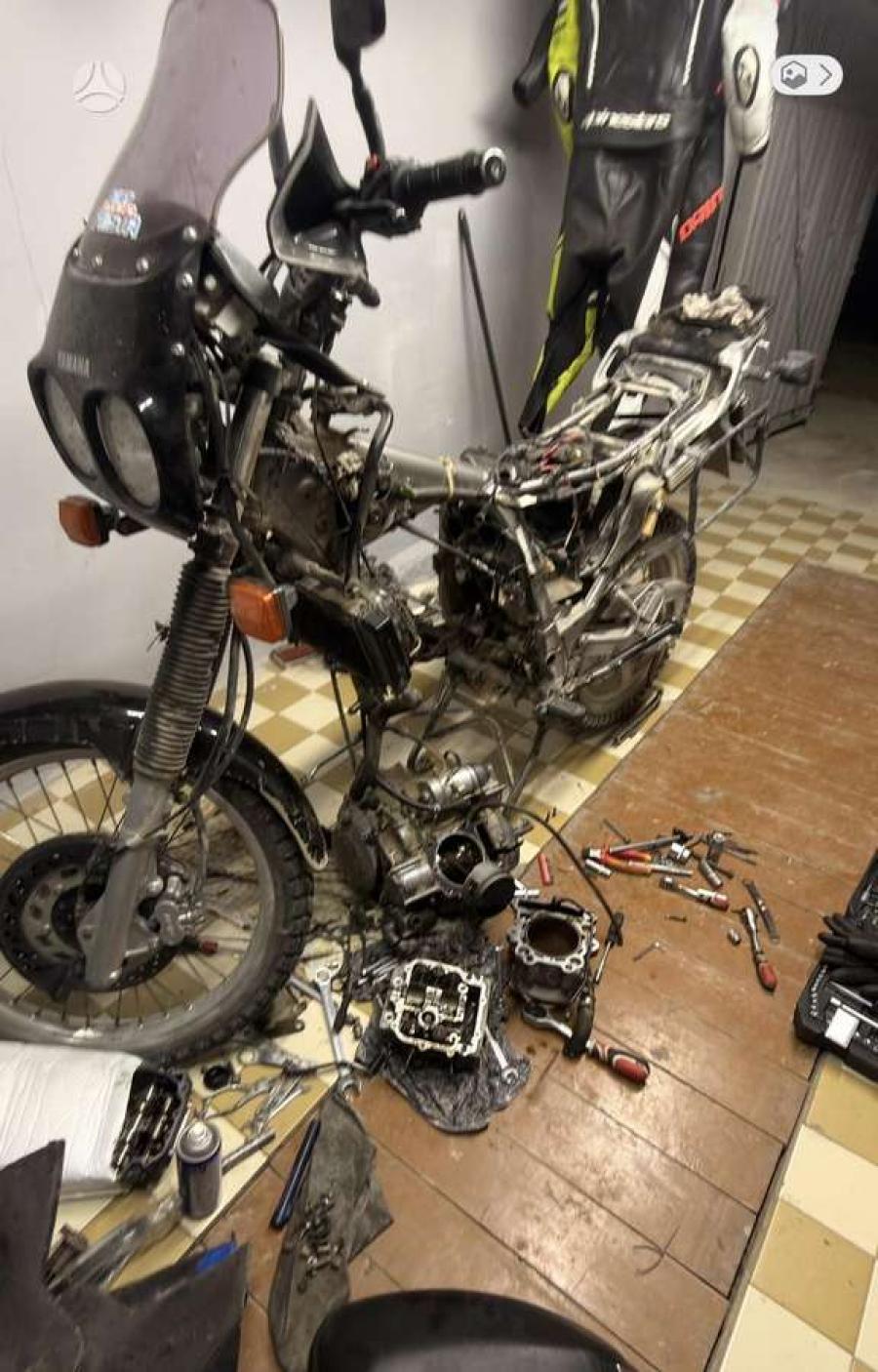 Yamaha XT 1996 in Siauliai, with an engine capacity of 0.66 L and mileage of 50 thousand km for 3300 €, photo 10 on AUTOMOTO.COM.LV