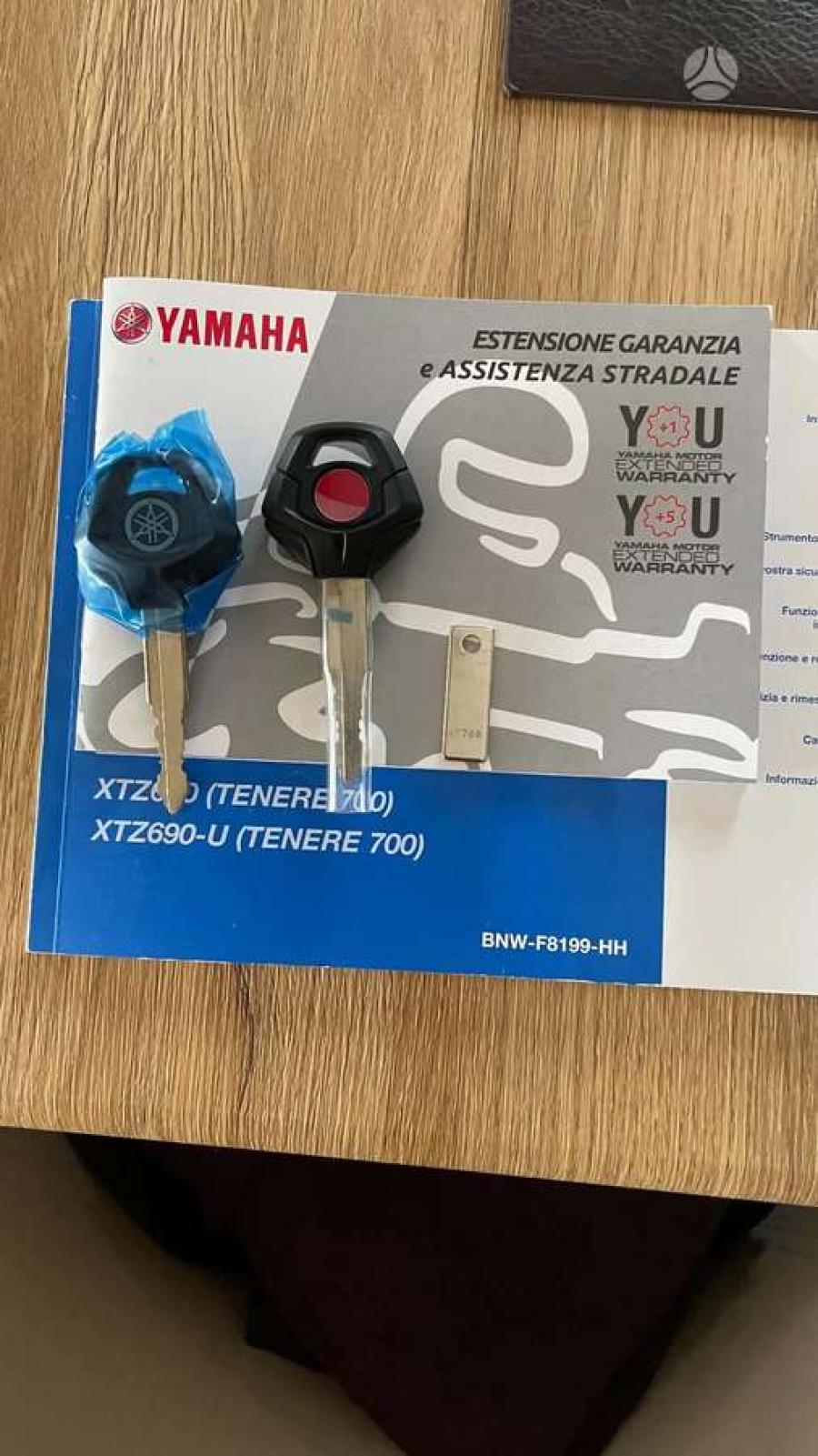 Yamaha XT 2024 in Siauliai, with an engine capacity of 0.69 L and mileage of 2 thousand km for 8100 €, photo 16 on AUTOMOTO.COM.LV