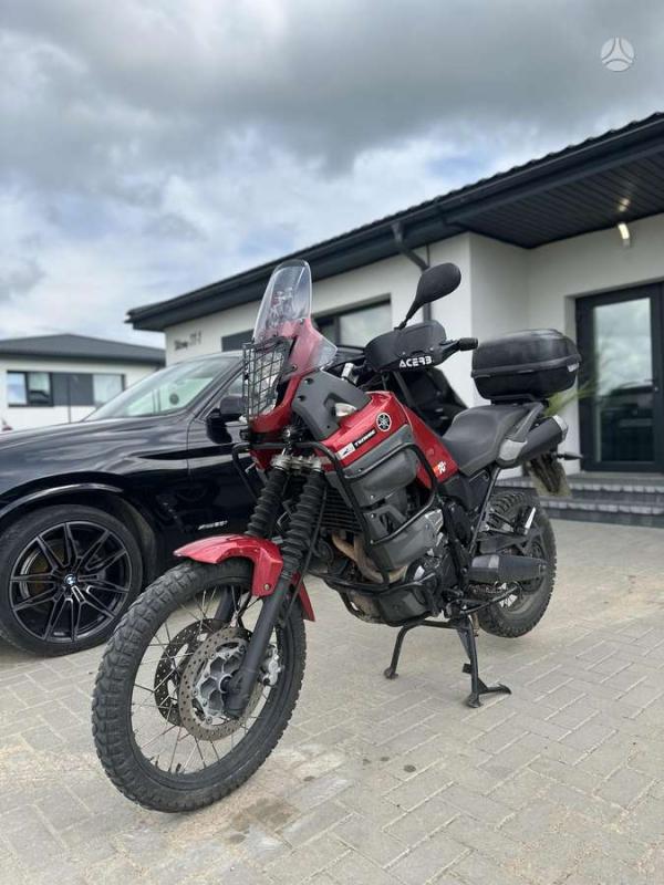 Sarkans Yamaha XT 2009 Viļņa, ar dzinēja tilpumu 0.66 L un nobraukumu 82 tūkst. km par 4100 €, foto 1 vietnē AUTOMOTO.COM.LV