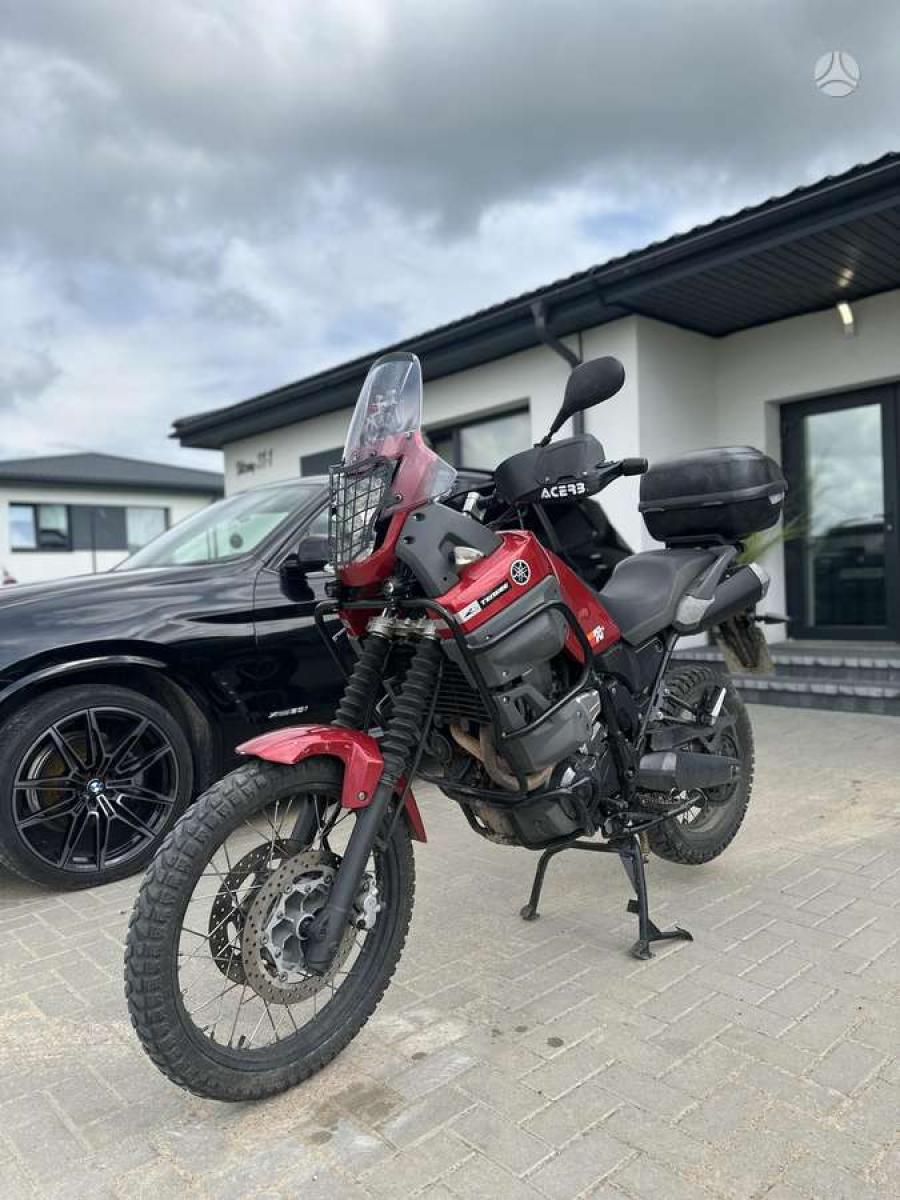 Red Yamaha XT 2009 in Vilnius, with an engine capacity of 0.66 L and mileage of 82 thousand km for 4100 €, photo 1 on AUTOMOTO.COM.LV