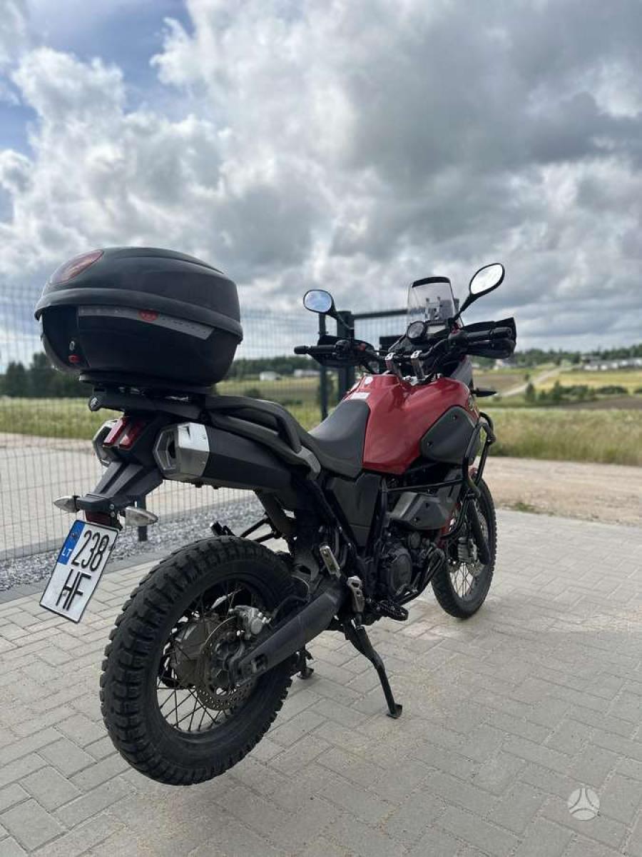 Red Yamaha XT 2009 in Vilnius, with an engine capacity of 0.66 L and mileage of 82 thousand km for 4100 €, photo 6 on AUTOMOTO.COM.LV