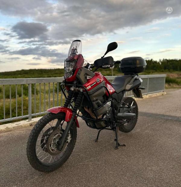 Sarkans Yamaha XT 2009 Viļņa, ar dzinēja tilpumu 0.66 L un nobraukumu 82 tūkst. km par 3950 €, foto 3 vietnē AUTOMOTO.COM.LV