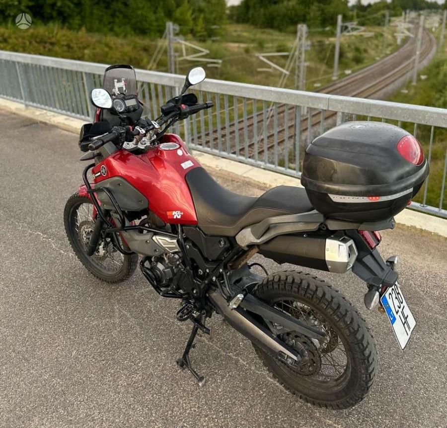 Sarkans Yamaha XT 2009 Viļņa, ar dzinēja tilpumu 0.66 L un nobraukumu 82 tūkst. km par 3950 €, foto 6 vietnē AUTOMOTO.COM.LV