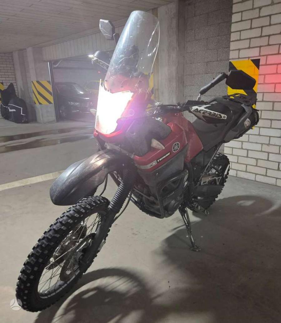 Red Yamaha XT 2011 in Vilnius, with an engine capacity of 0.66 L and mileage of 30 thousand km for 5000 €, photo 6 on AUTOMOTO.COM.LV