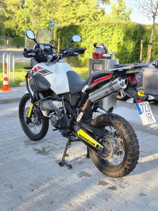 White Yamaha XT 2008 in Vilnius, with an engine capacity of 0.66 L and mileage of 55 thousand km for 4400 €, photo 2 on AUTOMOTO.COM.LV