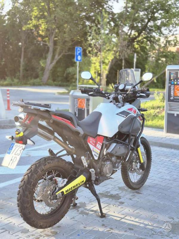 White Yamaha XT 2008 in Vilnius, with an engine capacity of 0.66 L and mileage of 55 thousand km for 4400 €, photo 5 on AUTOMOTO.COM.LV
