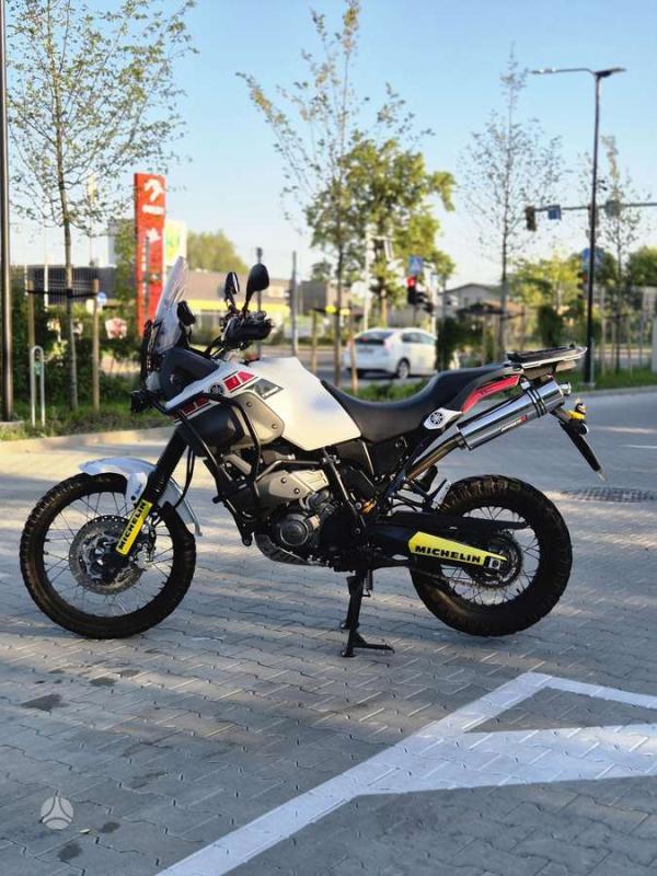 White Yamaha XT 2008 in Vilnius, with an engine capacity of 0.66 L and mileage of 55 thousand km for 4400 €, photo 6 on AUTOMOTO.COM.LV