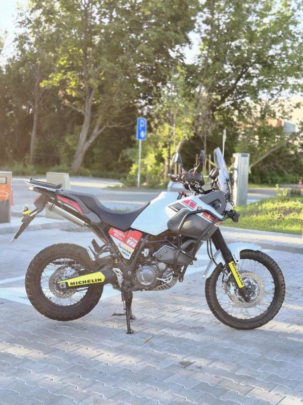 White Yamaha XT 2008 in Vilnius, with an engine capacity of 0.66 L and mileage of 55 thousand km for 4400 €, photo 7 on AUTOMOTO.COM.LV